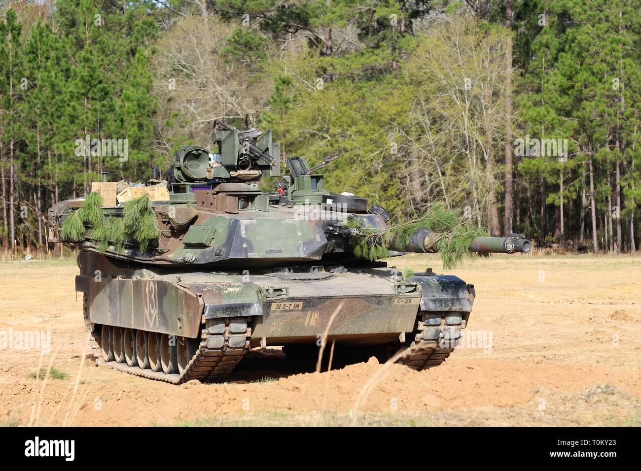 Tankers from the 2nd Battalion, 7th Infantry Regiment, 1st Armored ...