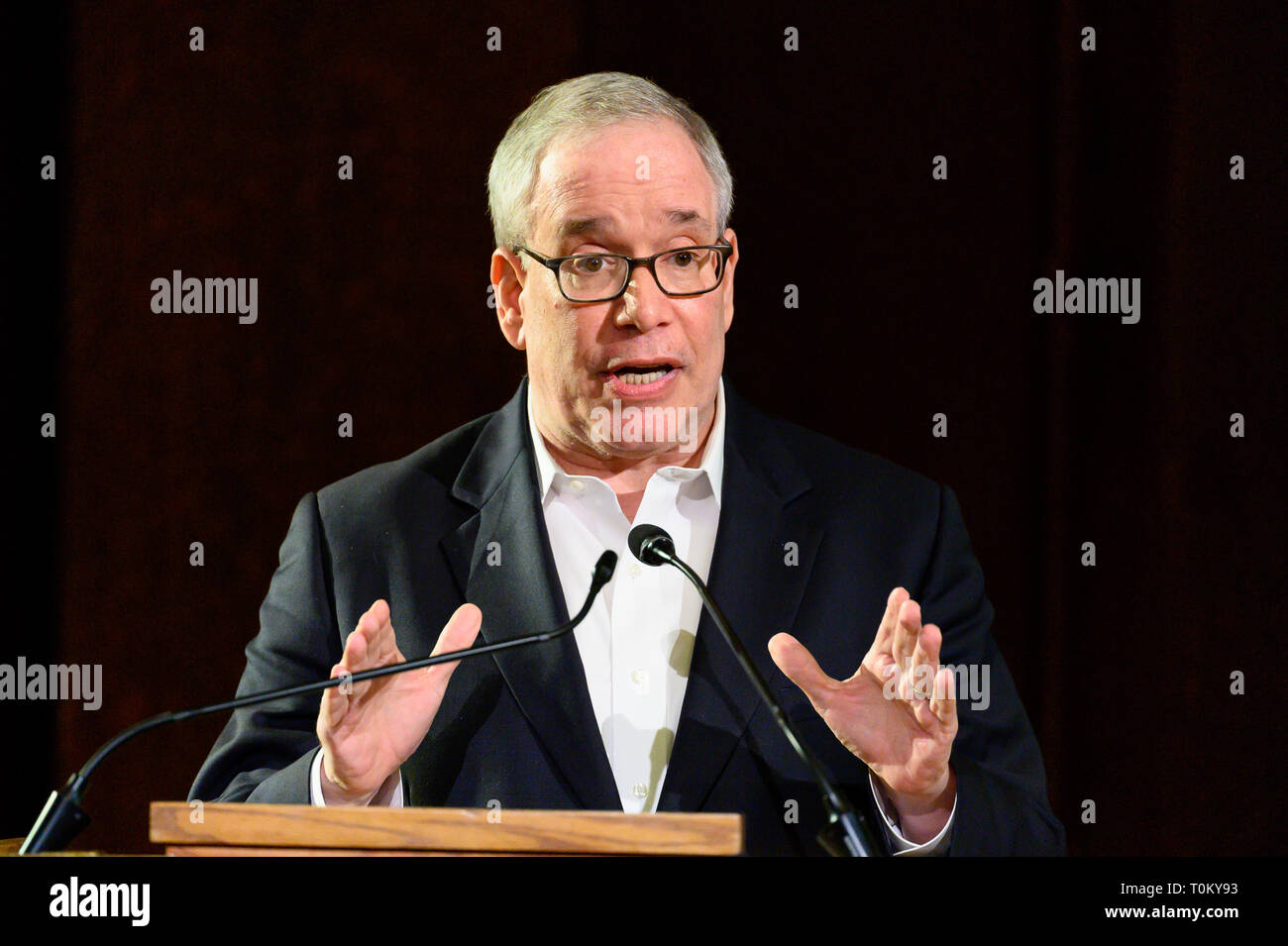 New York City Comptroller Scott Stringer at the Green New Deal ...