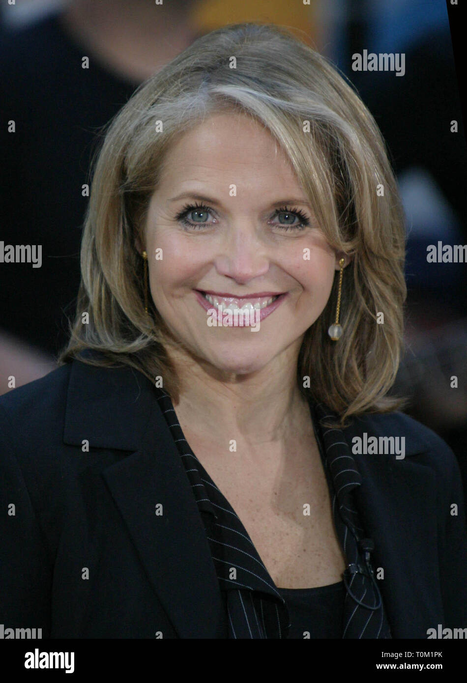KATIE COURIC AT THE NBC CONCERT SERIES ROCKEFELLER CENTER, NEW YORK ...