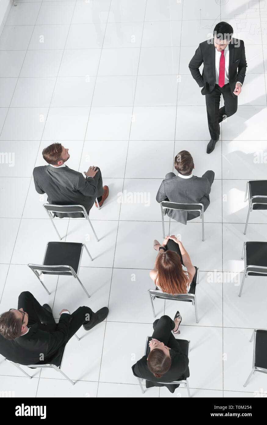 meeting partners in the conference room Stock Photo - Alamy