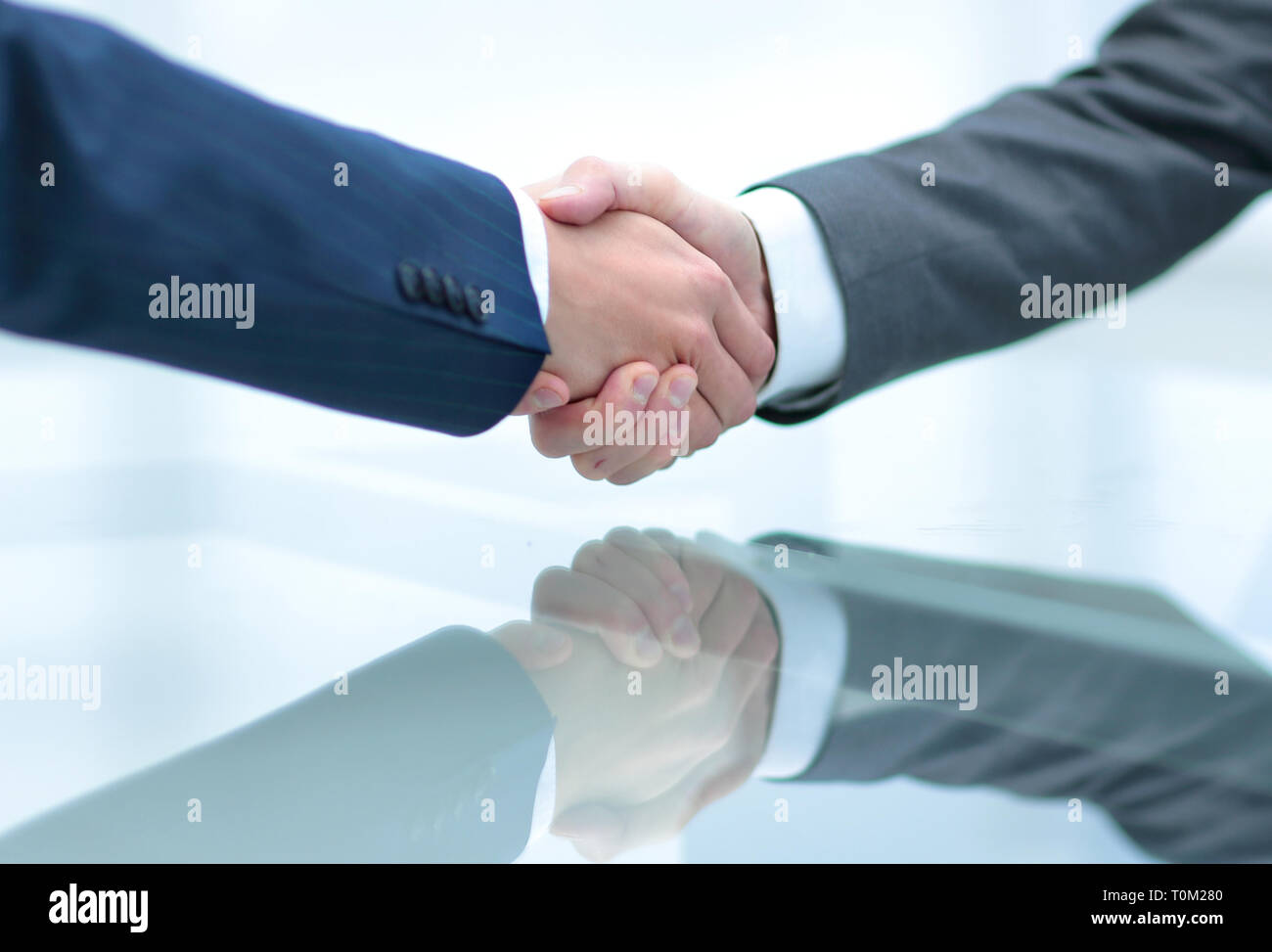 Business men making handshake. Business concept Stock Photo - Alamy