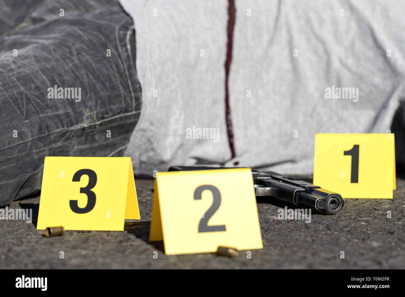 Police forensics tents hi-res stock photography and images - Alamy