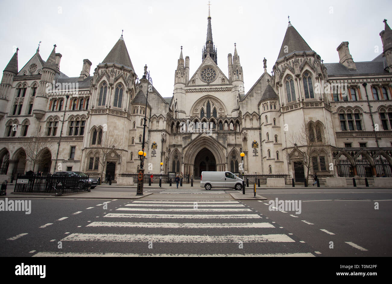The Royal Courts of Justice, High Court, Strand, London Stock Photo - Alamy