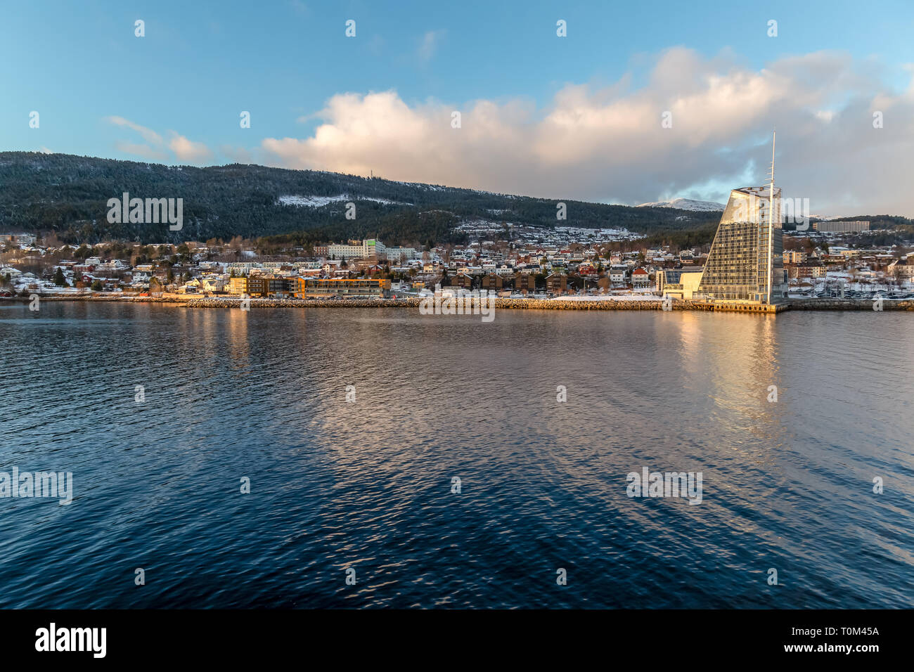The port of Molde in Norway Stock Photo - Alamy
