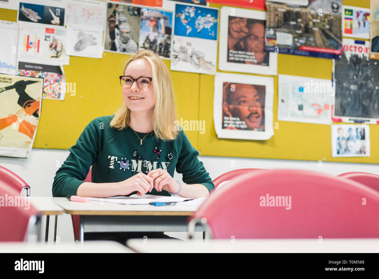 East european school class hi-res stock photography and images - Alamy