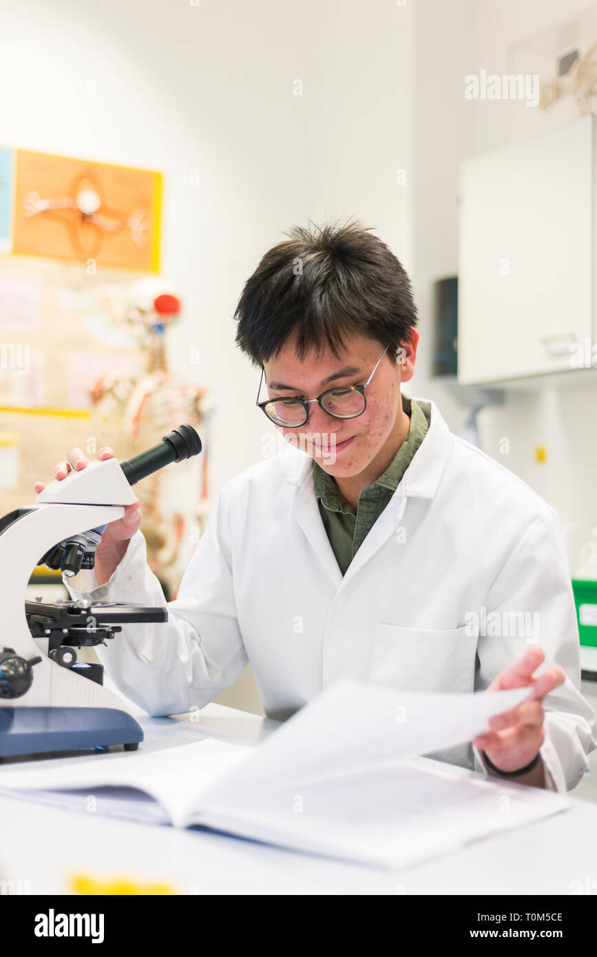 Physics experiment asian hi-res stock photography and images - Alamy