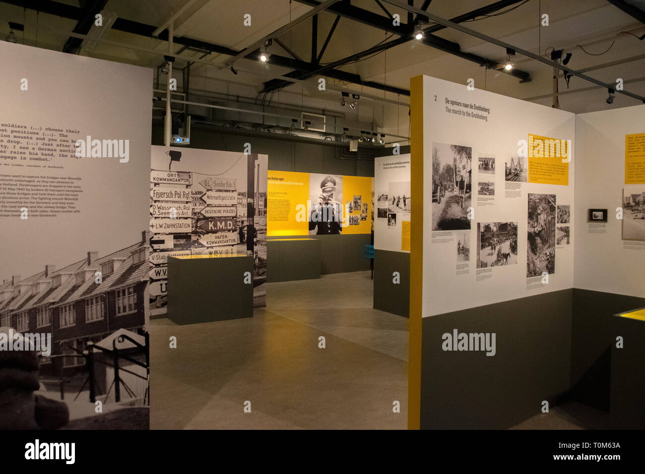 Exhibition Room Nach Holland At The Resistance Museum At Amsterdam The ...
