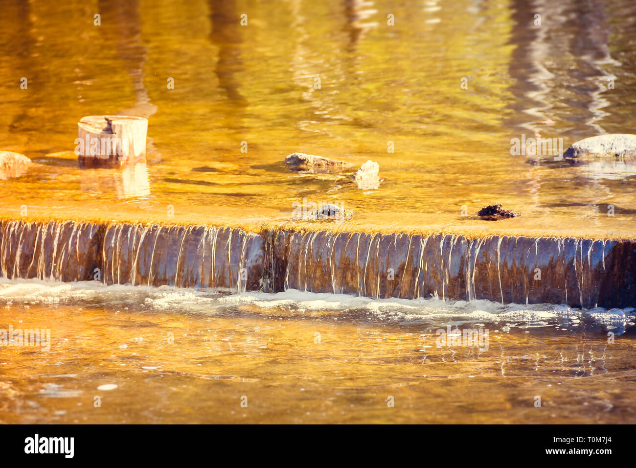Human made waterfall hi-res stock photography and images - Alamy