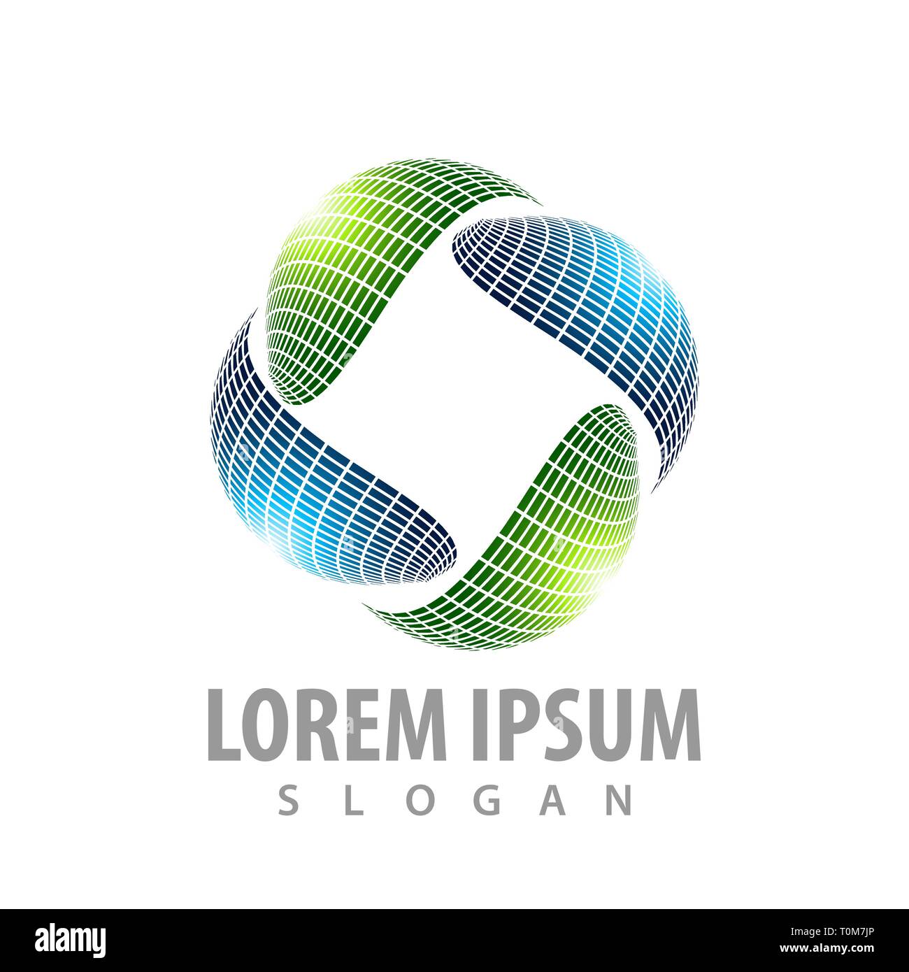 Global network concept design. Symbol graphic template element Stock ...