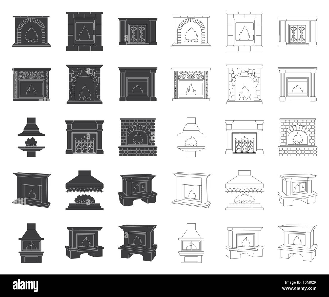 black,outline,collection,column,comfort,decoration,design,different ...