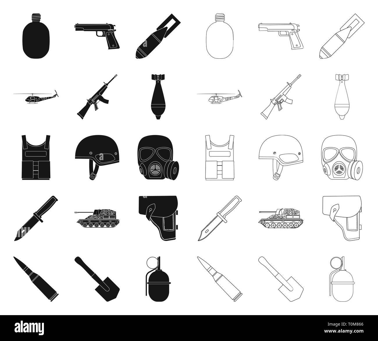 Military Mortar Symbol