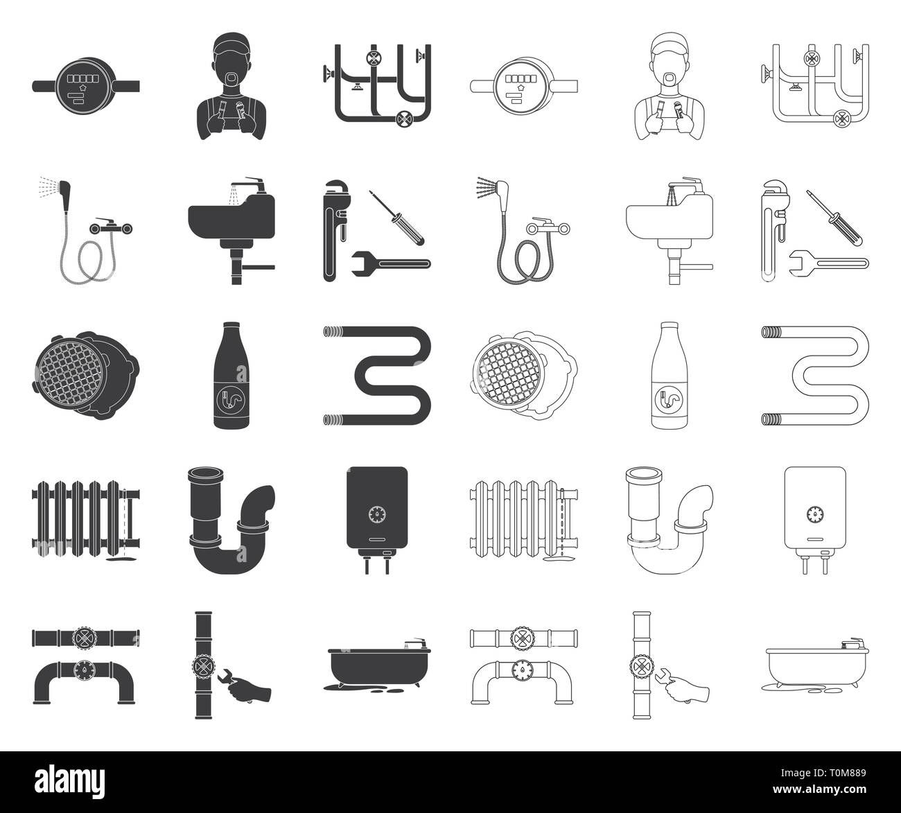 Boiler trap Stock Vector Images - Alamy