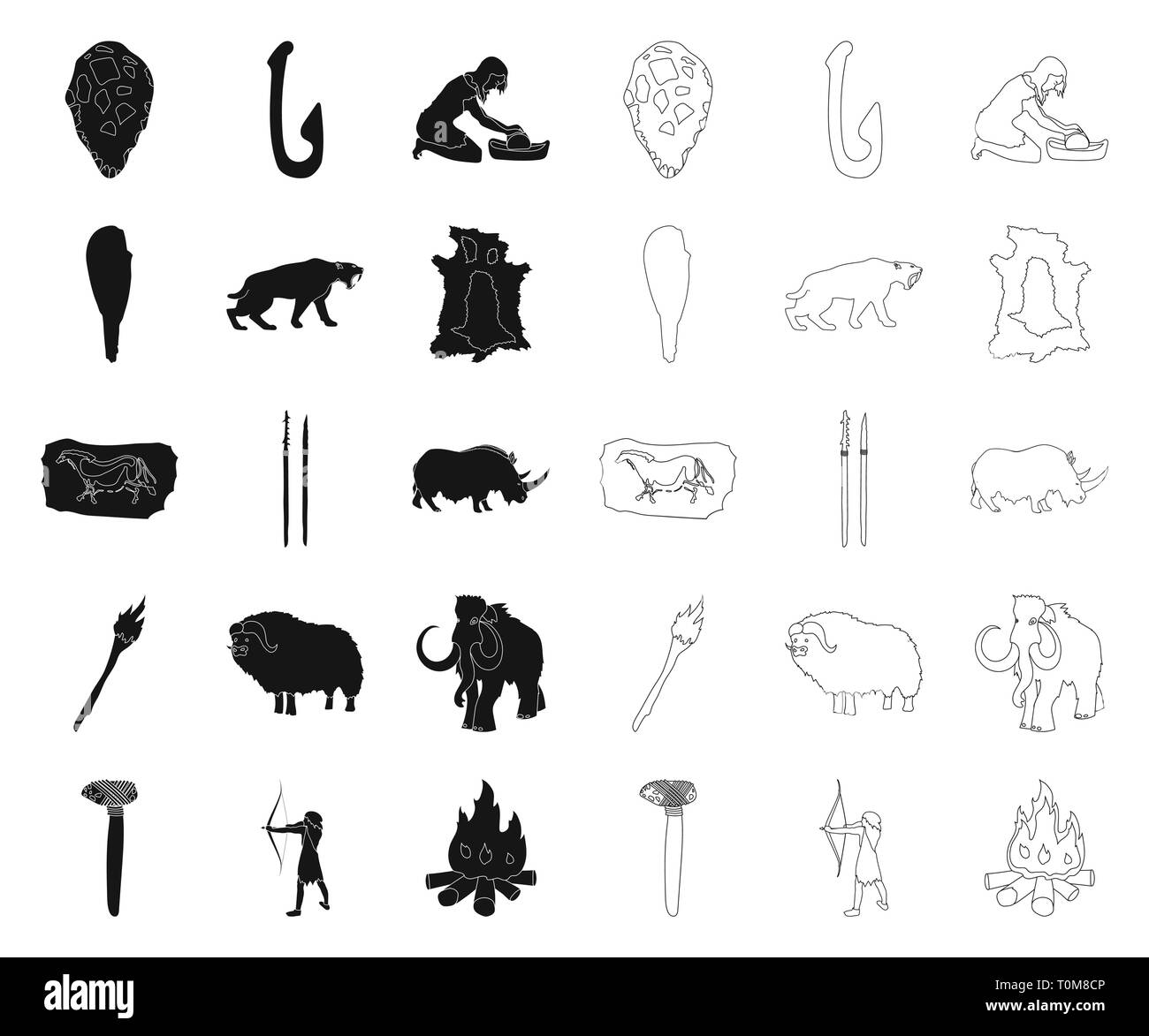 Cavewoman Black and White Stock Photos & Images - Alamy