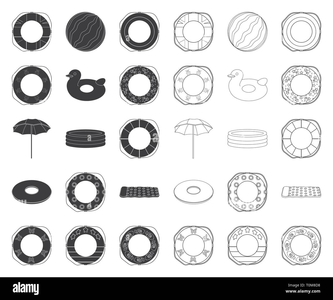 Toy life raft Cut Out Stock Images & Pictures - Alamy