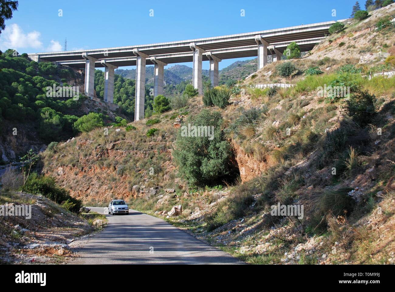 Spanish motorway bridge hi-res stock photography and images - Alamy