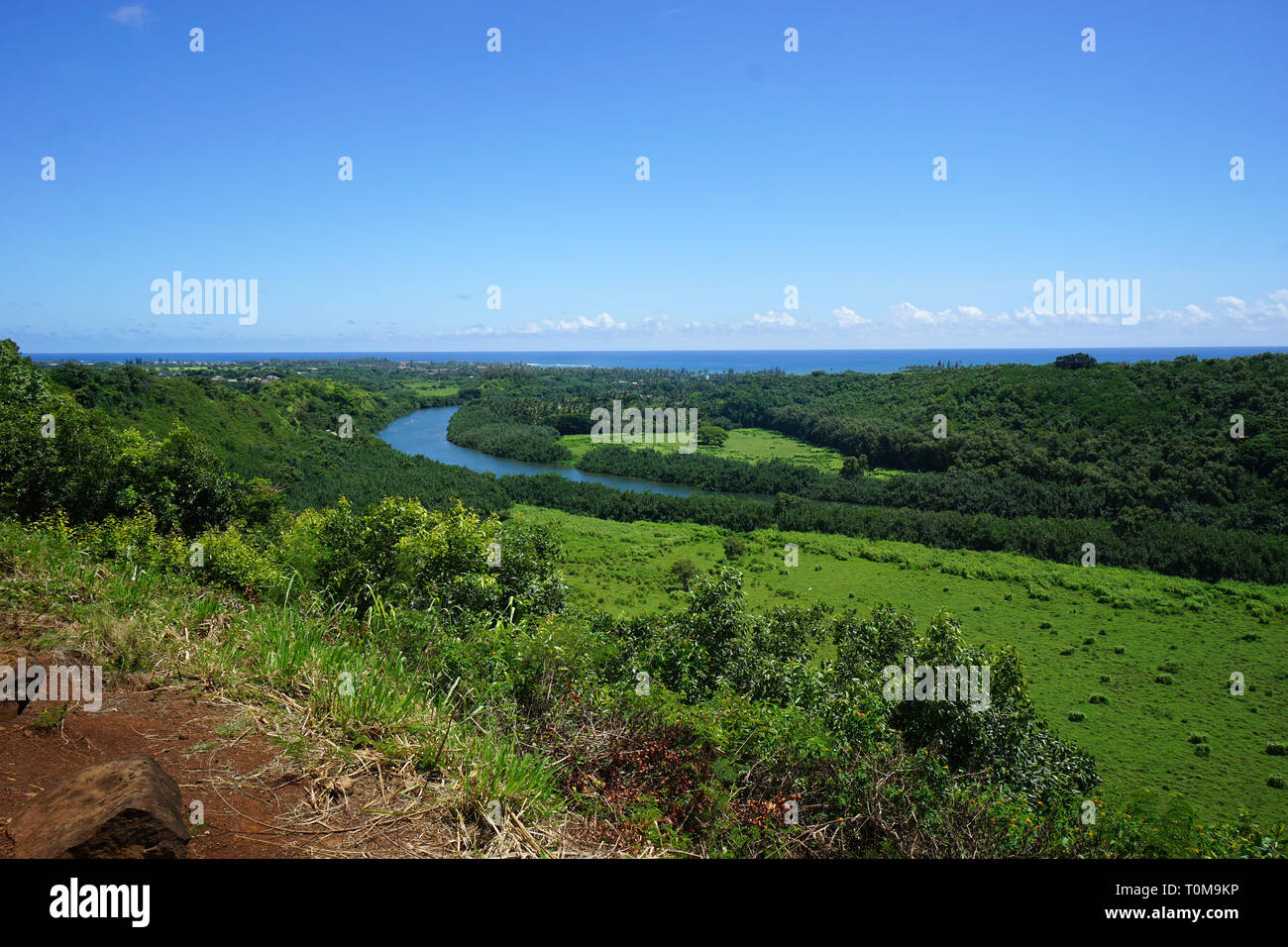 The Wailua River on the island of Kauai, Hawaii Stock Photo - Alamy