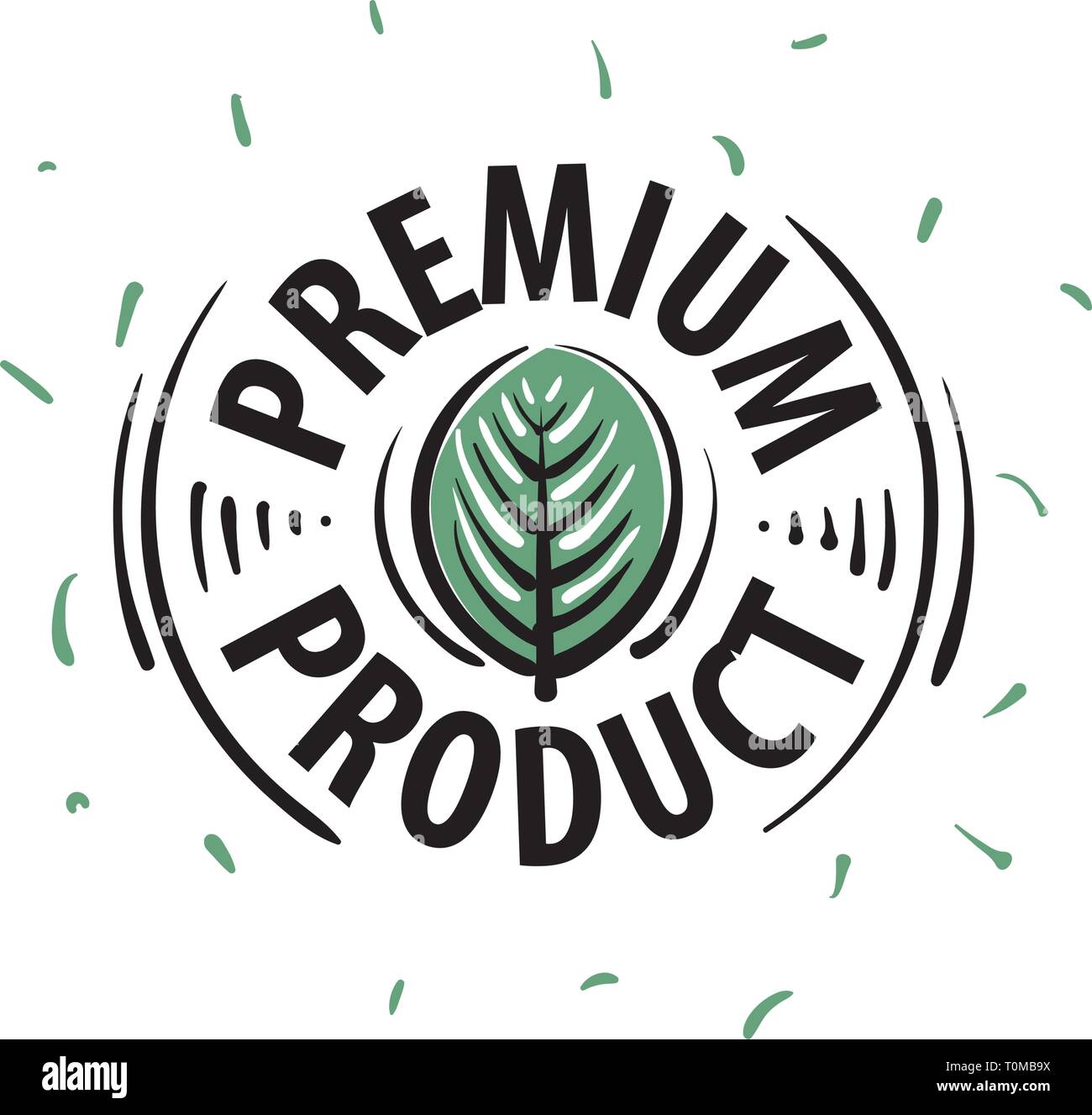 Premium quality label hand Cut Out Stock Images & Pictures - Alamy