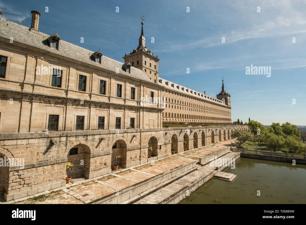 El Escorial Madrid Stock Photo - Alamy