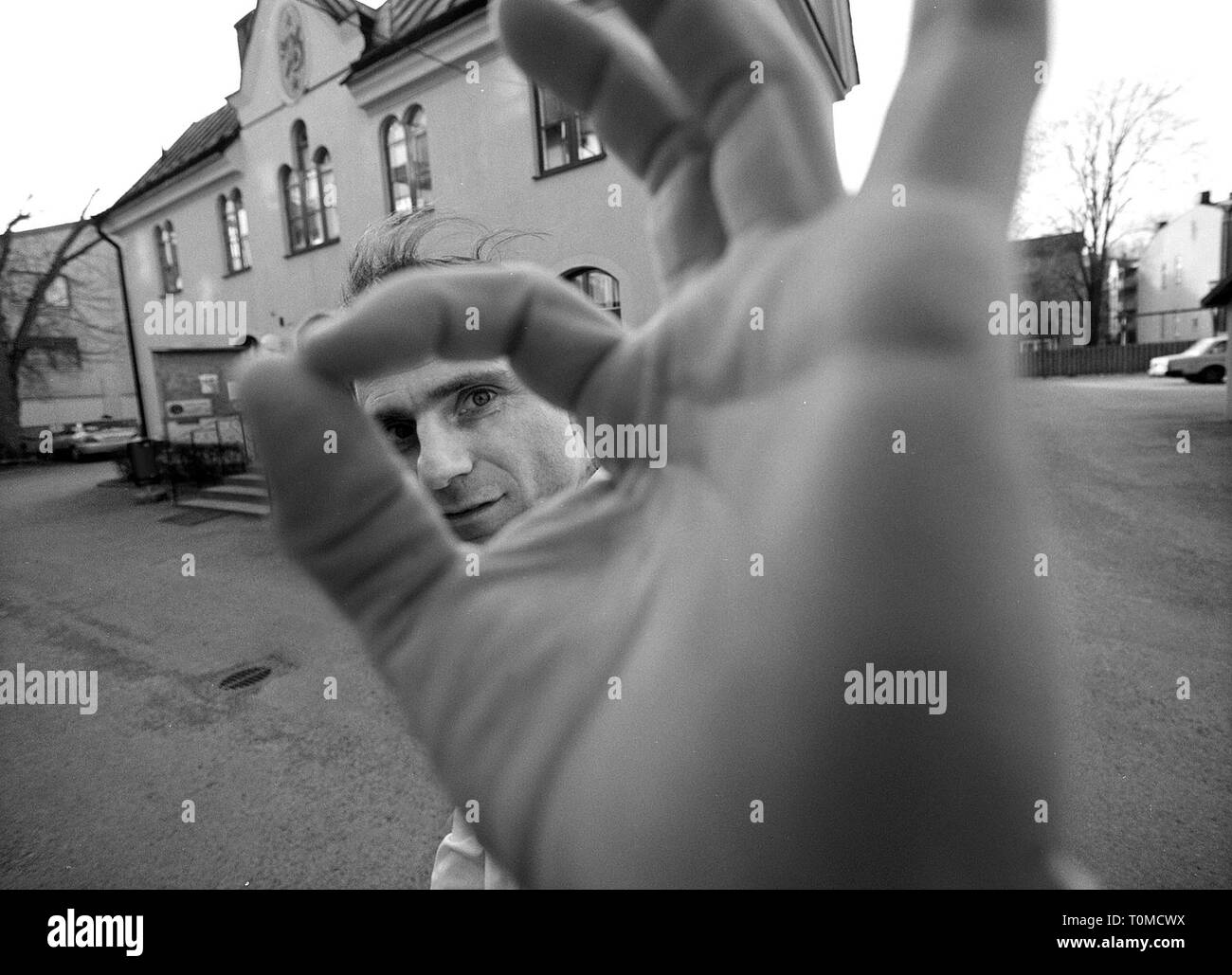 Swedish comedian Peter Wahlbeck. Photo Jeppe Gustafsson Stock Photo - Alamy