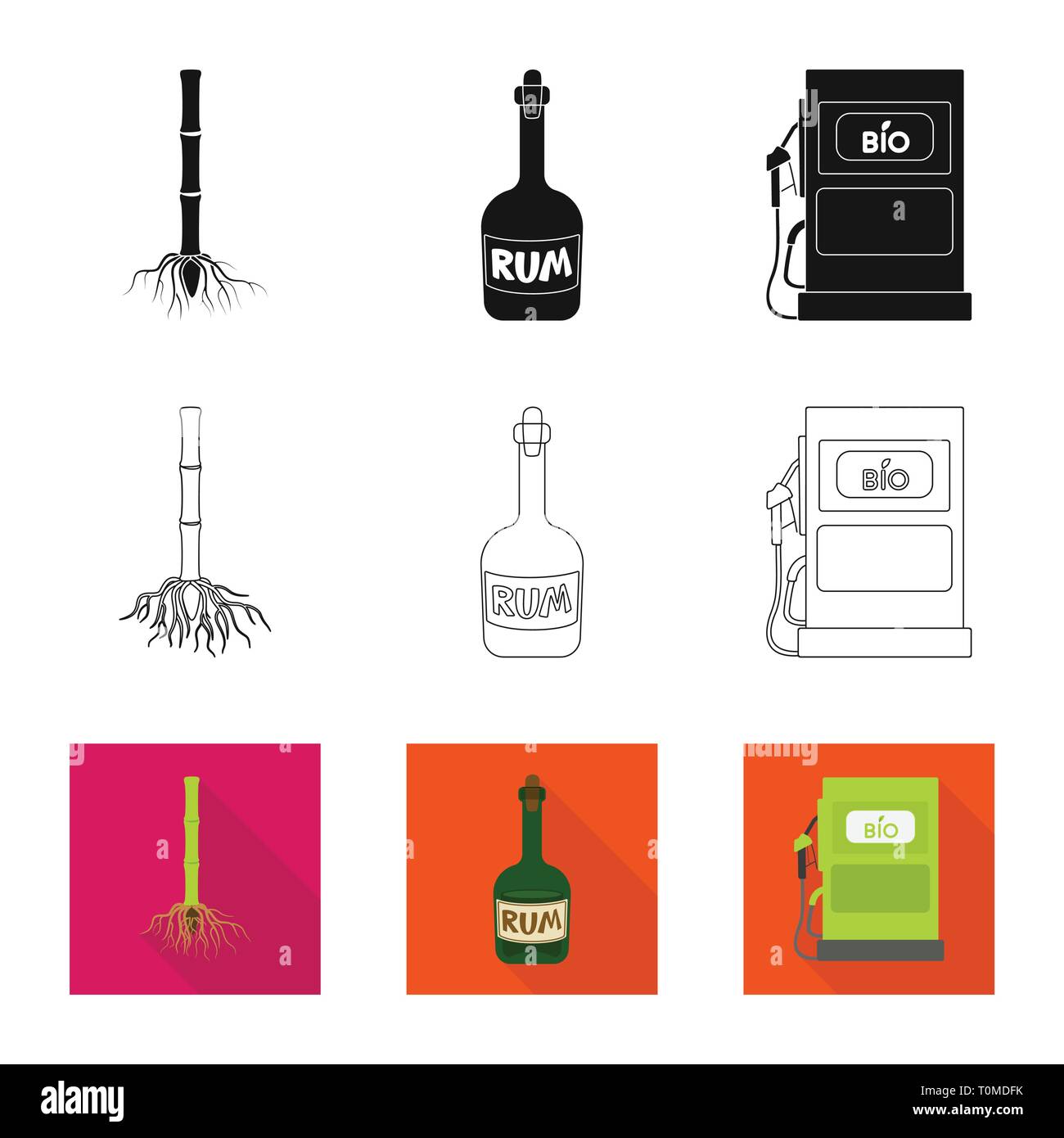 Rum plantation illustration hi-res stock photography and images - Alamy