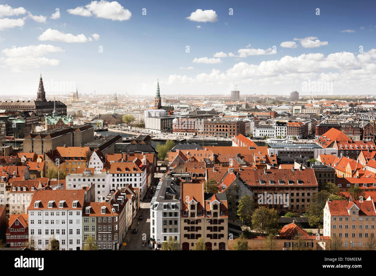 View of Copenhagen, Denmark Stock Photo - Alamy
