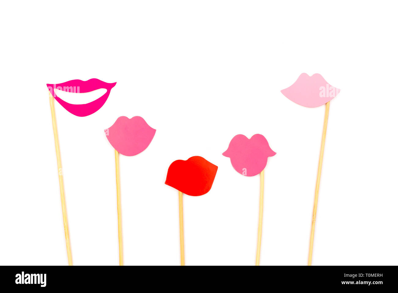 Photobooth lips hi-res stock photography and images - Alamy