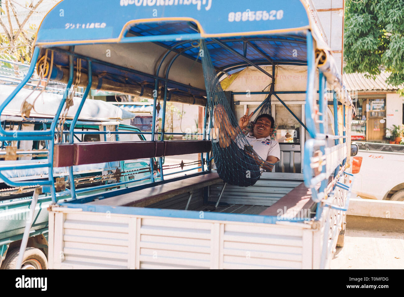 Greetings laos hi-res stock photography and images - Alamy