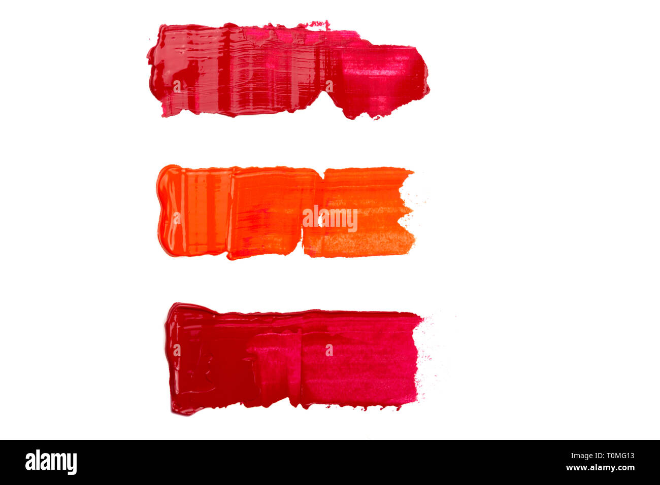 Paint brush stroke swatch hi-res stock photography and images - Alamy