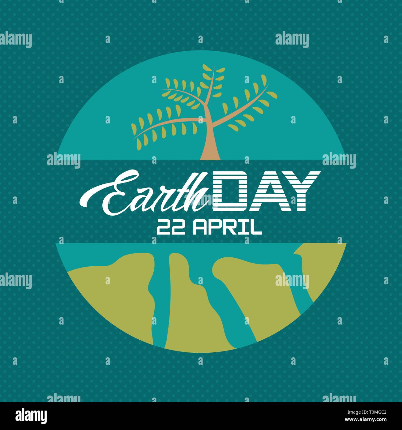 Earth Day vector design Stock Vector Image & Art - Alamy