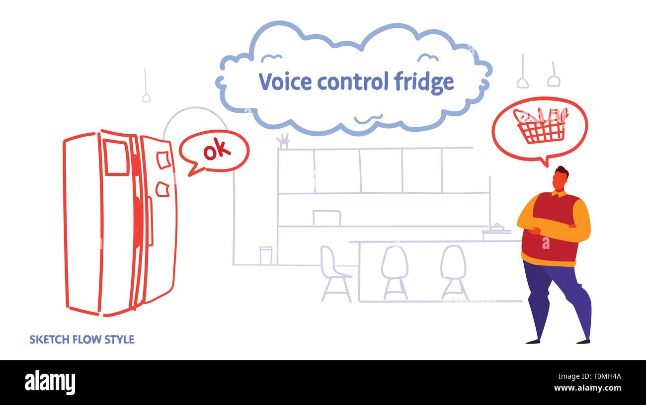 Modern communication man speak on Cut Out Stock Images & Pictures - Alamy