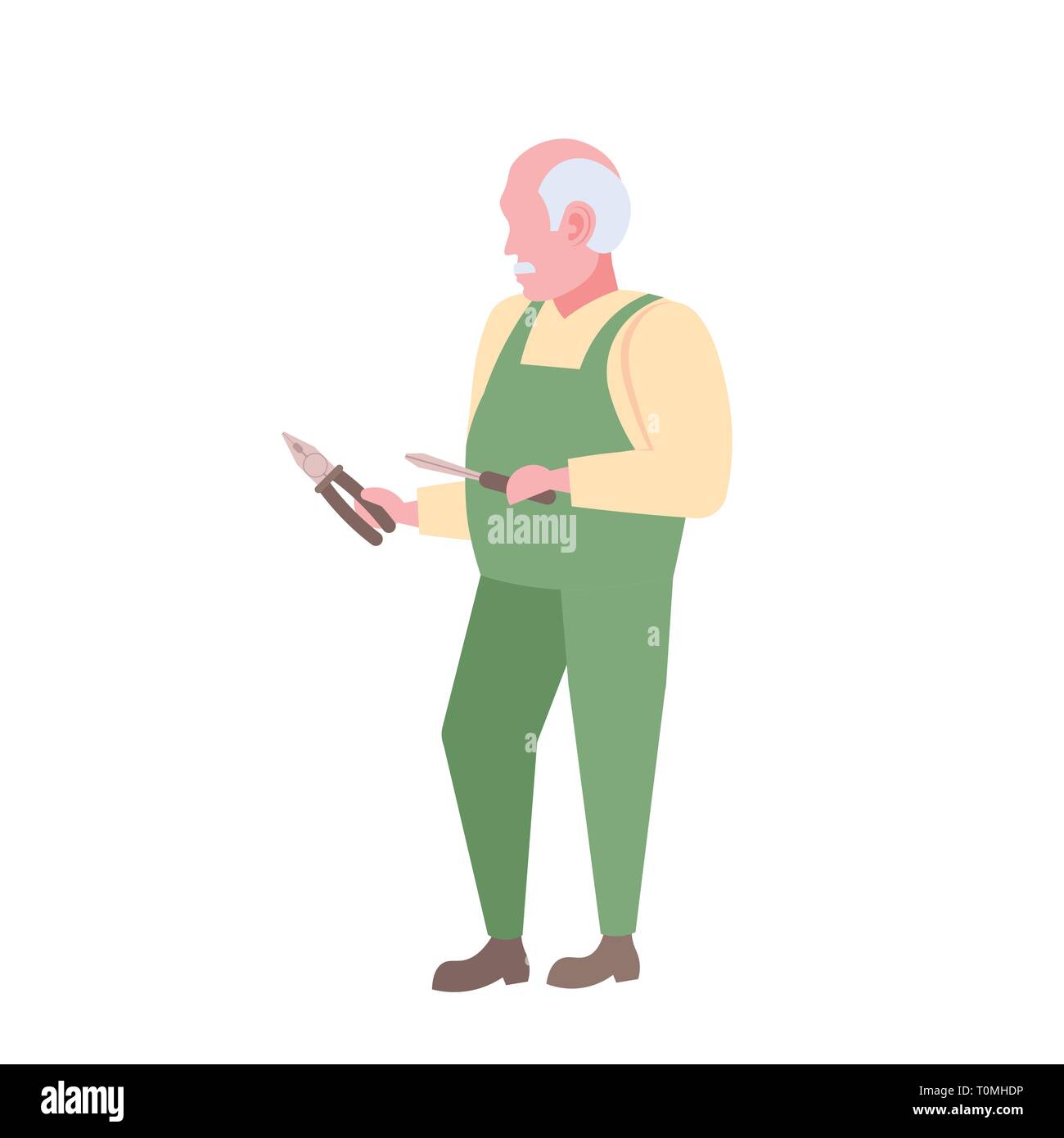 Screwdriver cartoon Stock Vector Images - Alamy