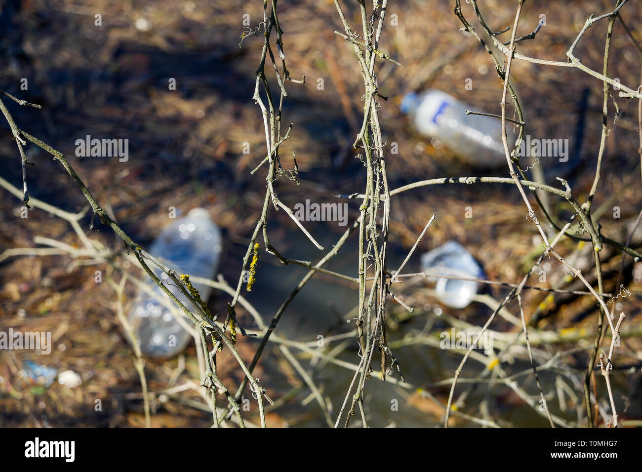 Environment: Pollution of the Saone river, Lyon, France Stock Photo - Alamy
