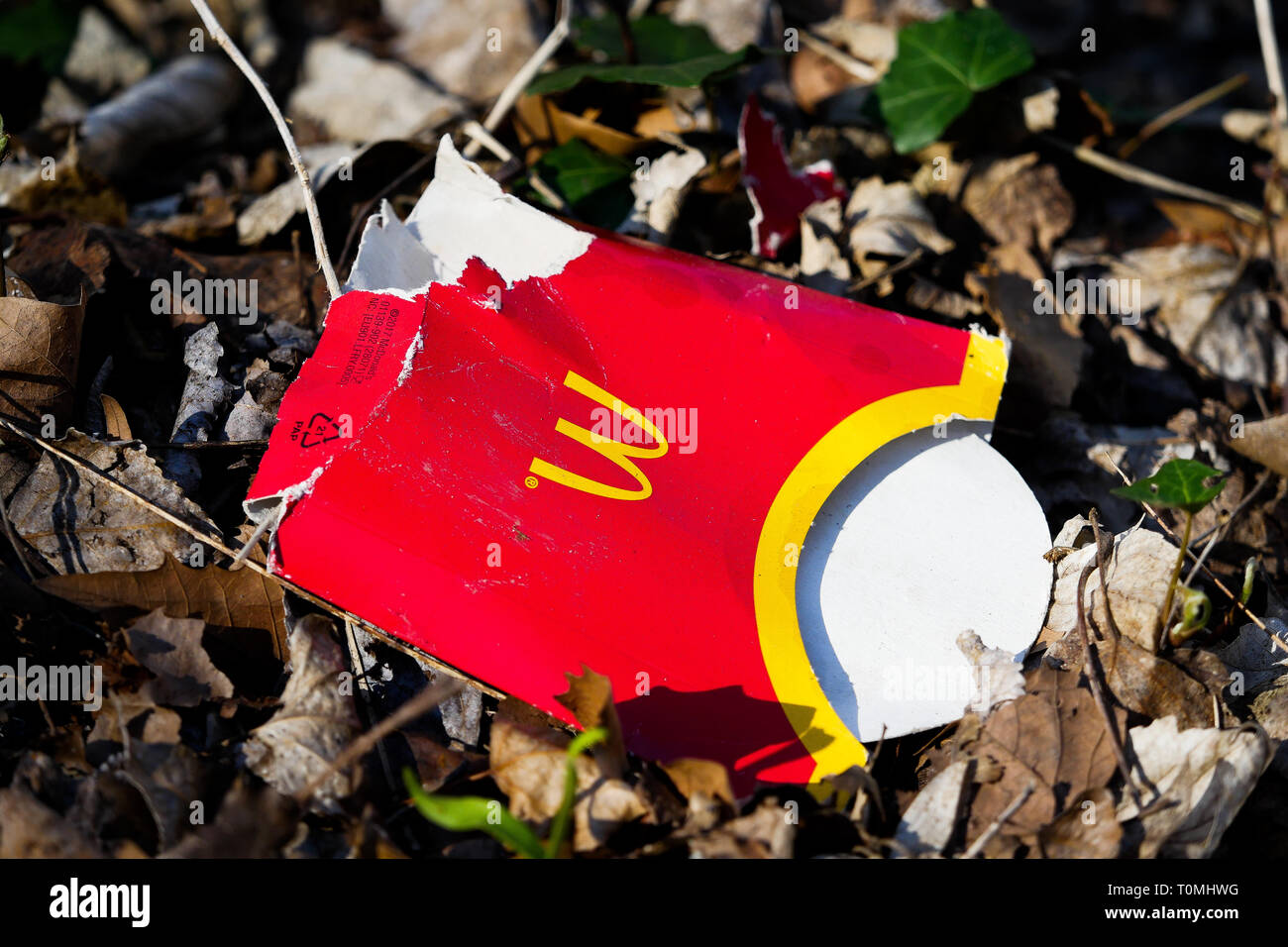 Environment: Pollution of the Saone river, Lyon, France Stock Photo - Alamy