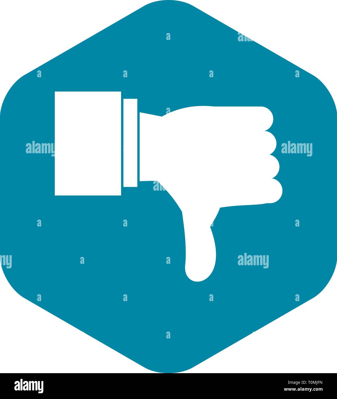 Thumb down gesture icon, simple style Stock Vector Image & Art - Alamy Thumb down gesture icon, simple style Stock Vector Image & Art - Alamy