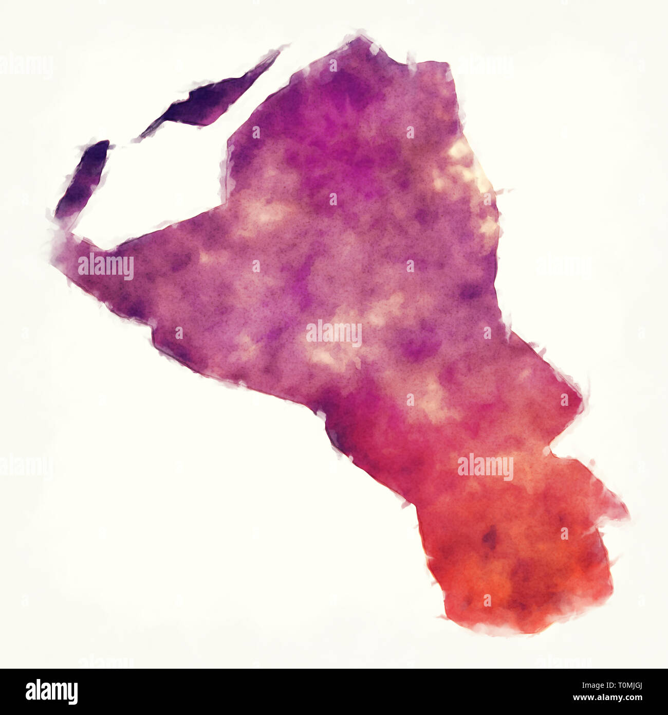 Umm Al-quwain emirate watercolor map of the United Arab Emirates Stock ... Umm Al-quwain emirate watercolor map of the United Arab Emirates Stock ...
