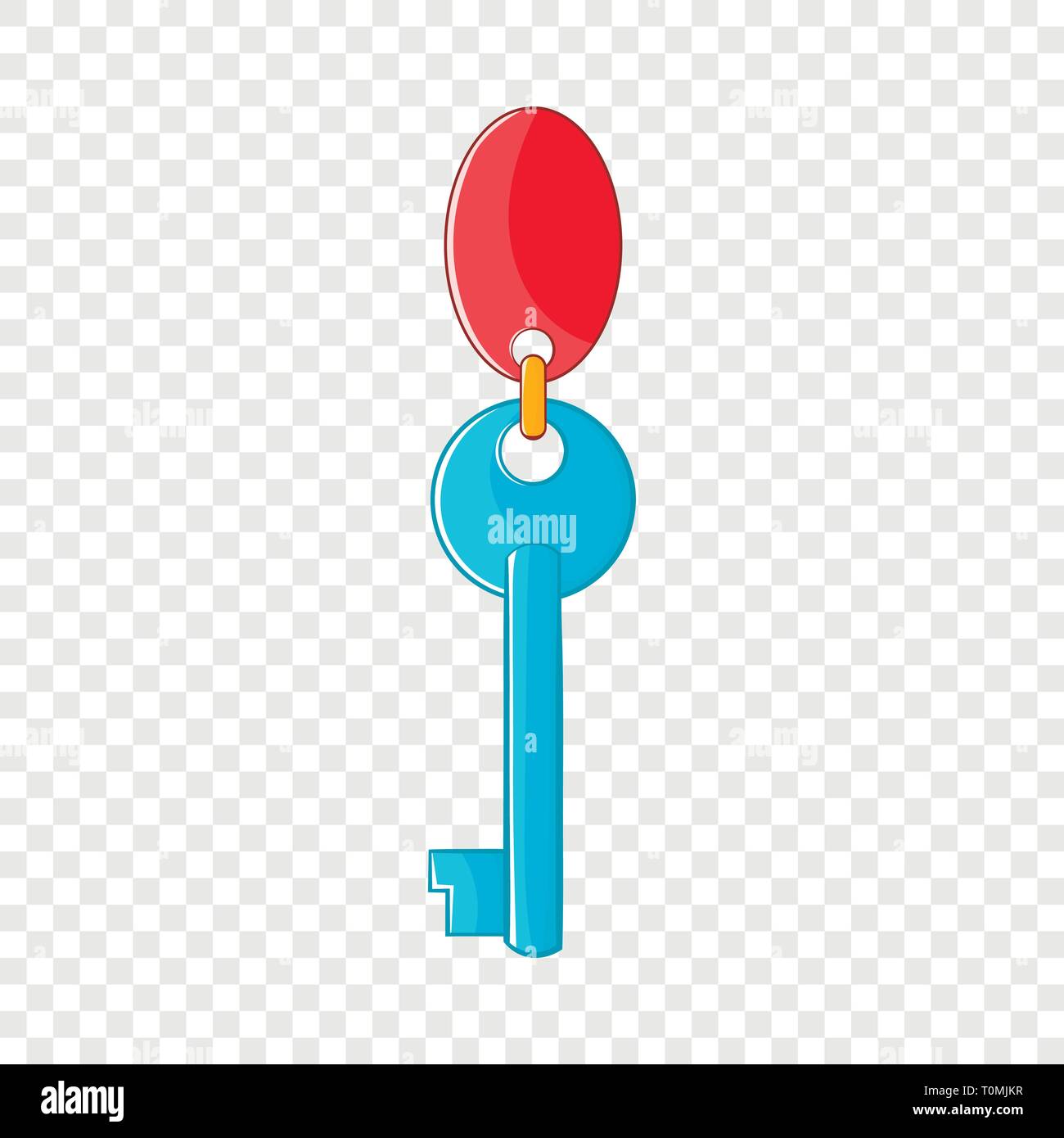 Hotel key icon in cartoon style Stock Vector Image & Art - Alamy