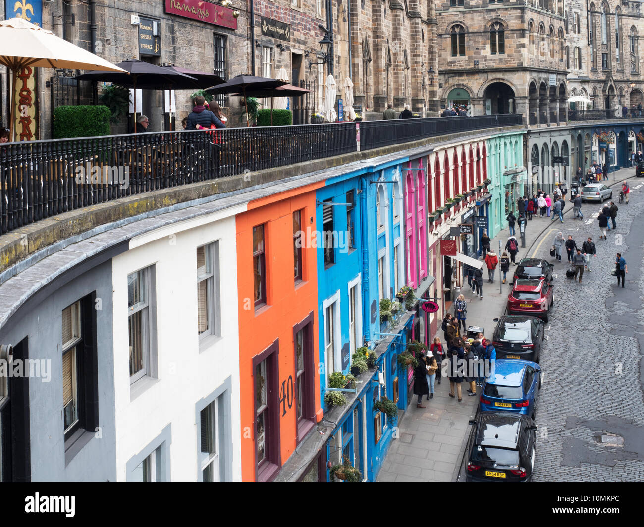Old edinburgh buildings hi-res stock photography and images - Alamy