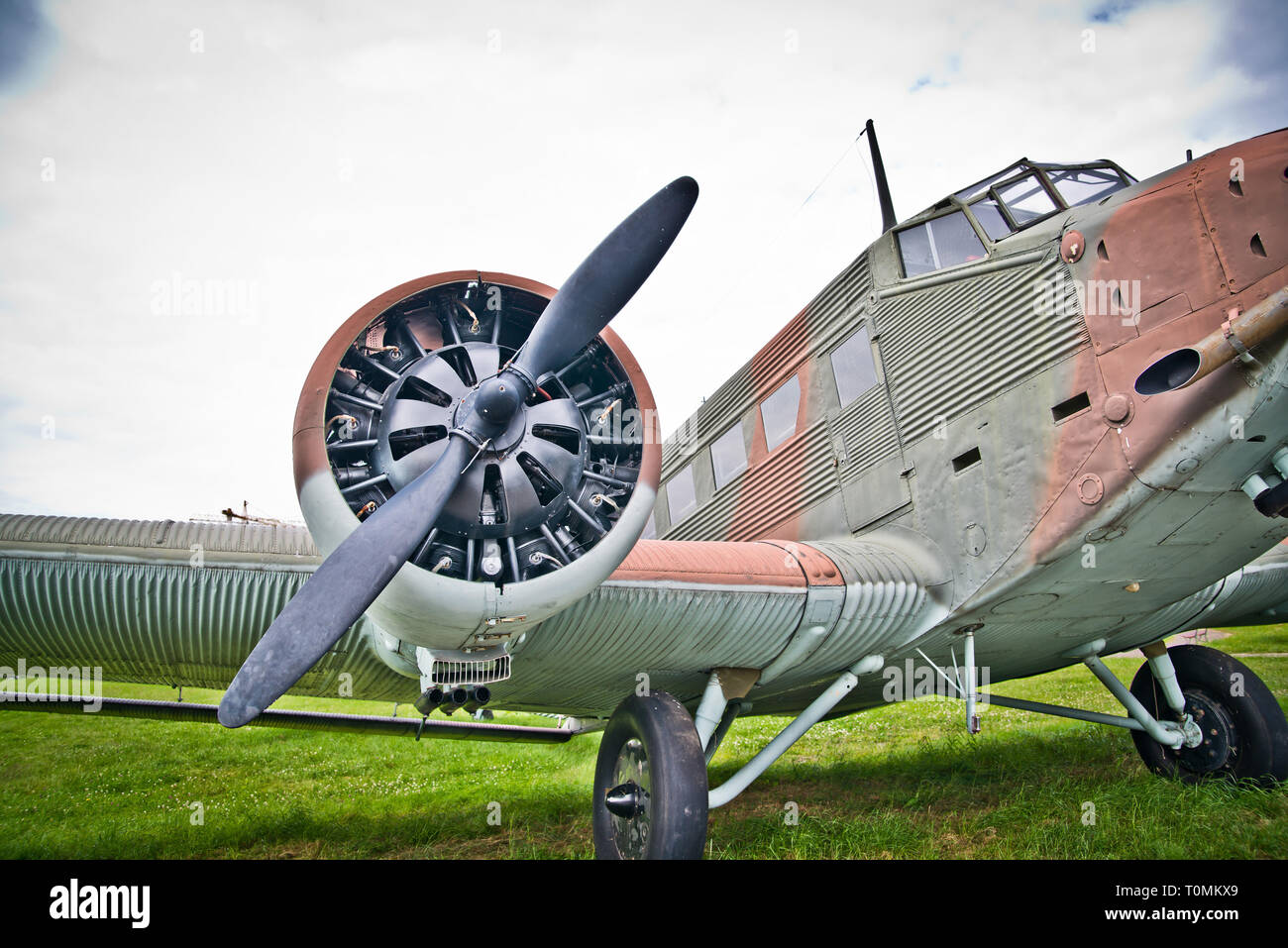 Famous Junkers Ju-52 Stock Photo - Alamy