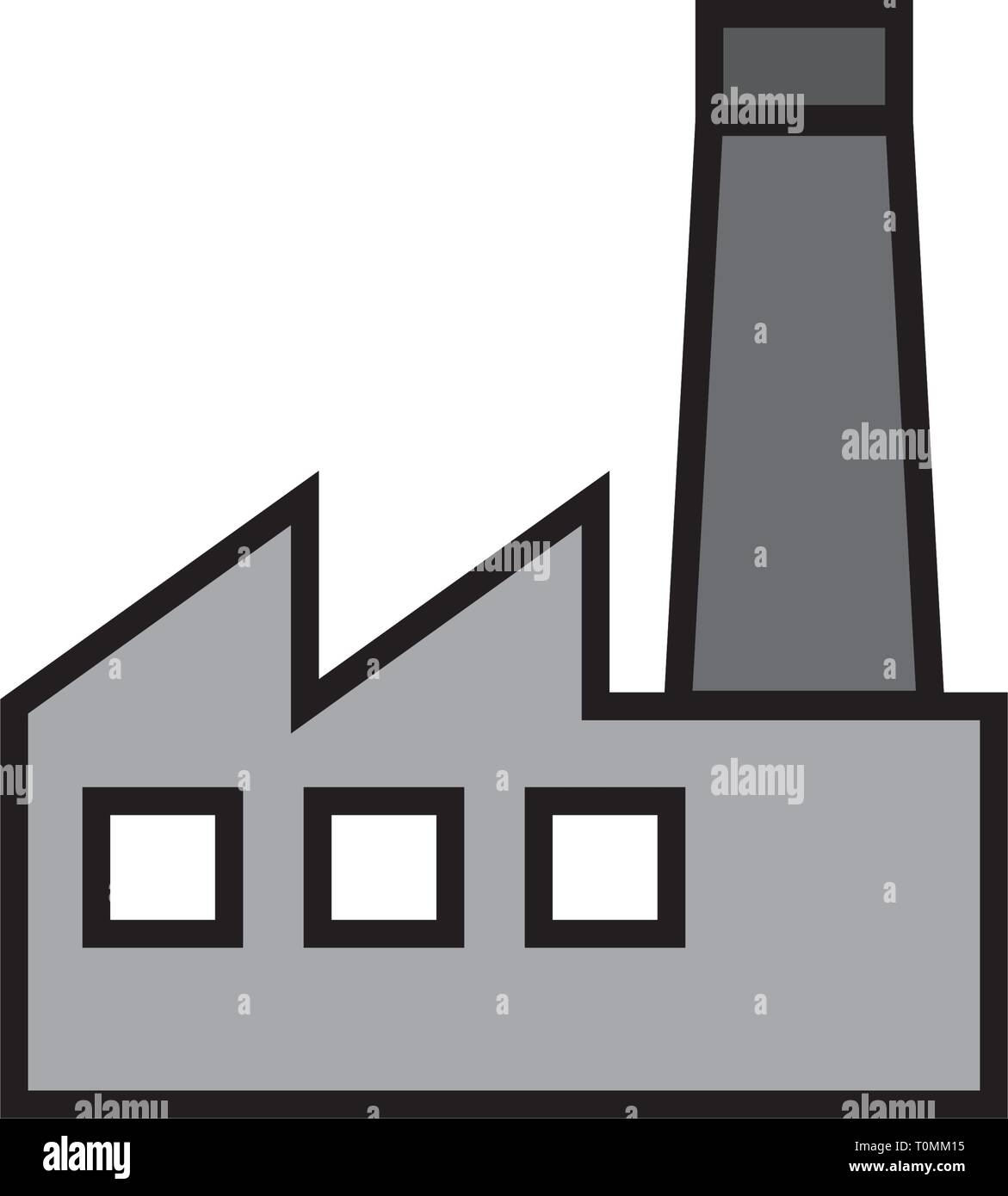 factory icon template Stock Vector Image & Art - Alamy