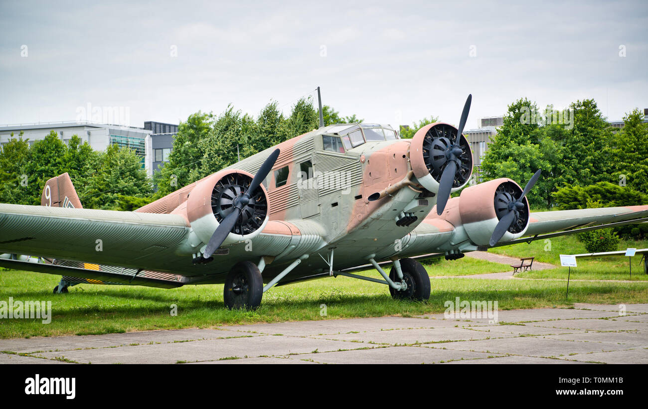 Famous Junkers Ju-52 Stock Photo - Alamy