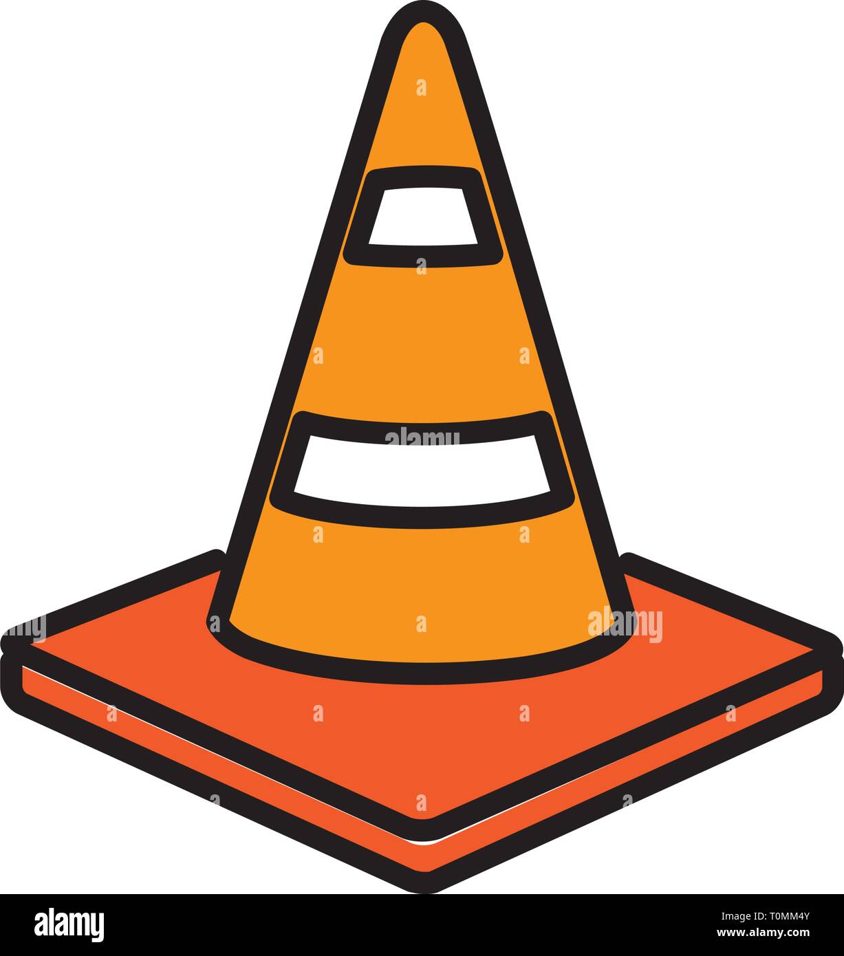 cone, construction icon Stock Vector Image & Art - Alamy