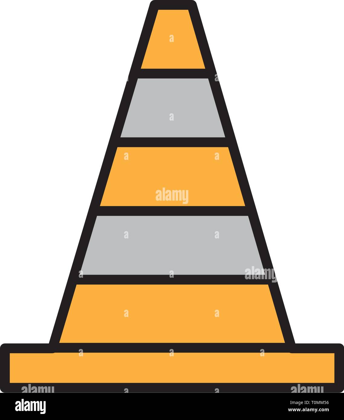 cone, construction icon Stock Vector Image & Art - Alamy