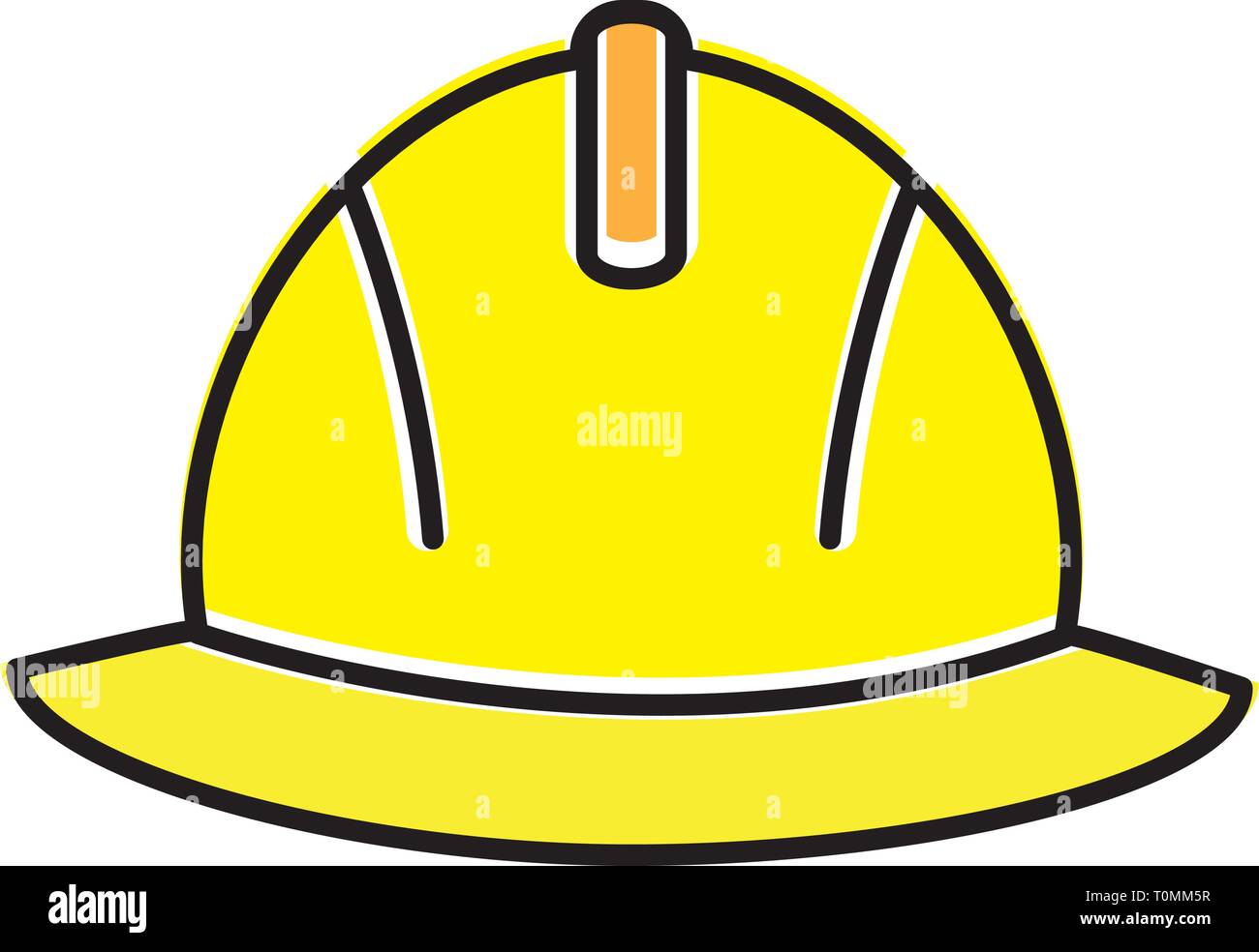Safety helmet icon logo hi-res stock photography and images - Alamy