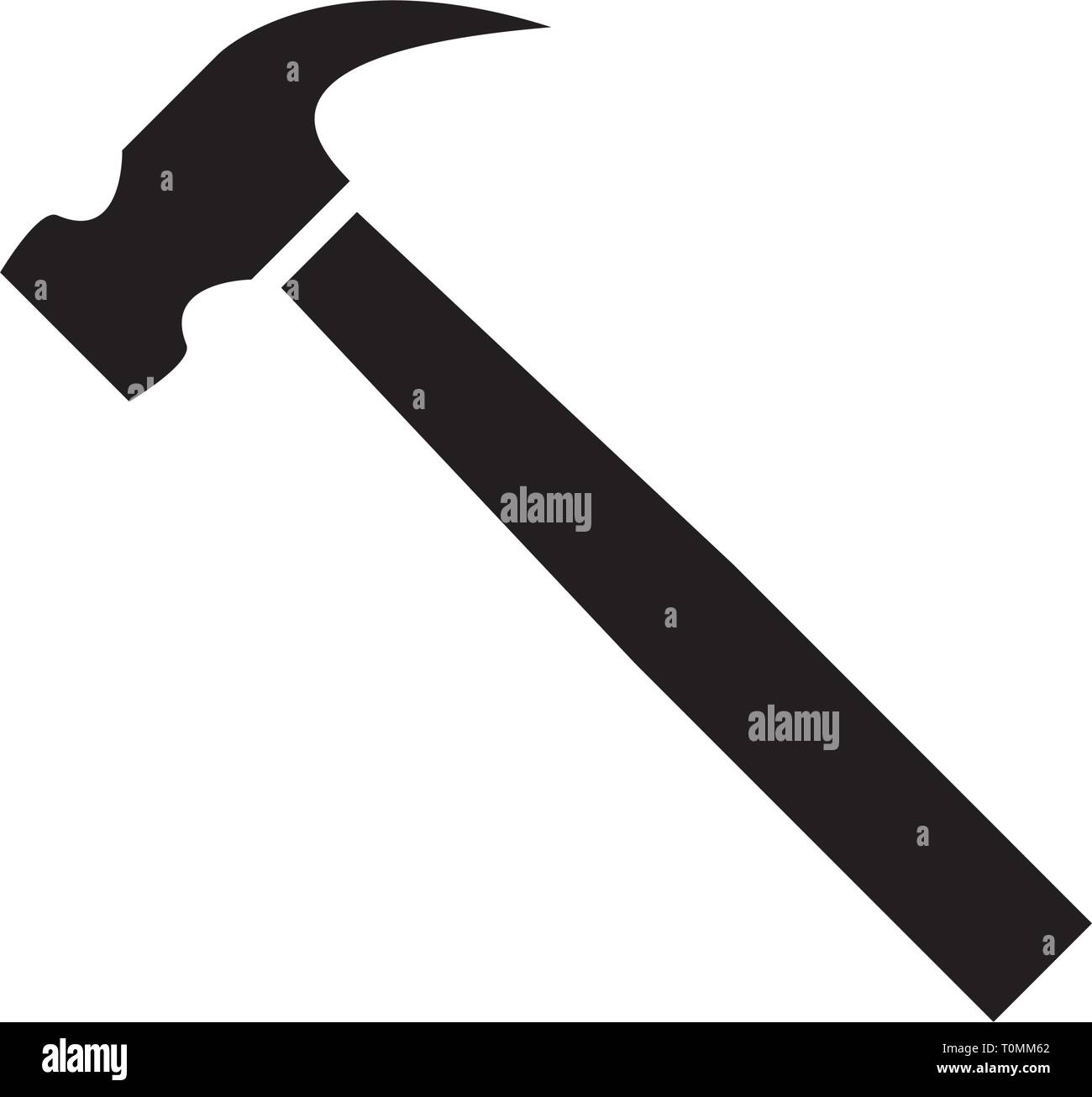 hammer, construction icon Stock Vector Image & Art - Alamy