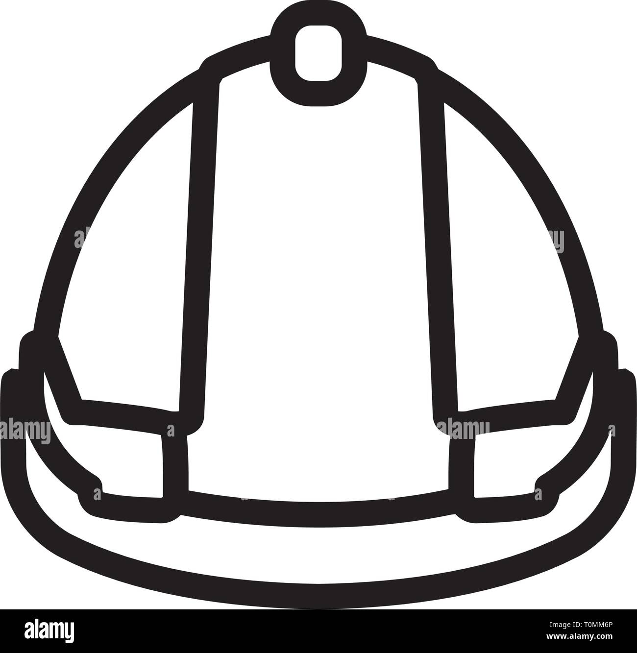 Construction helmet flat icon hi-res stock photography and images - Alamy