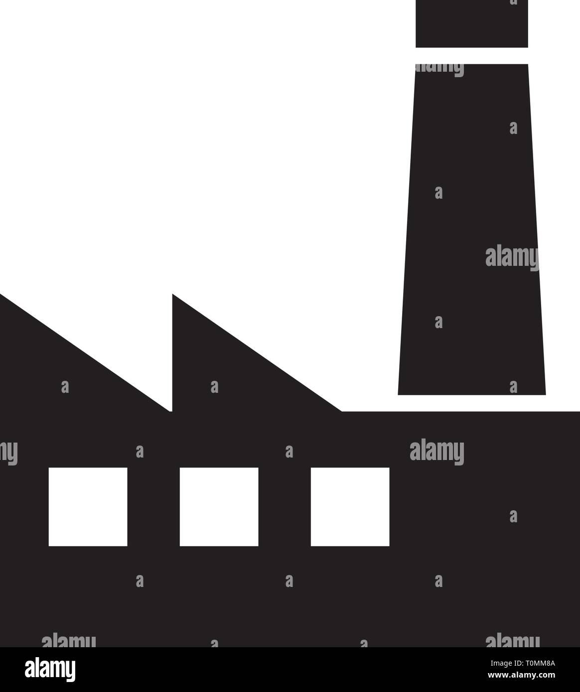 Factory icon hi-res stock photography and images - Alamy