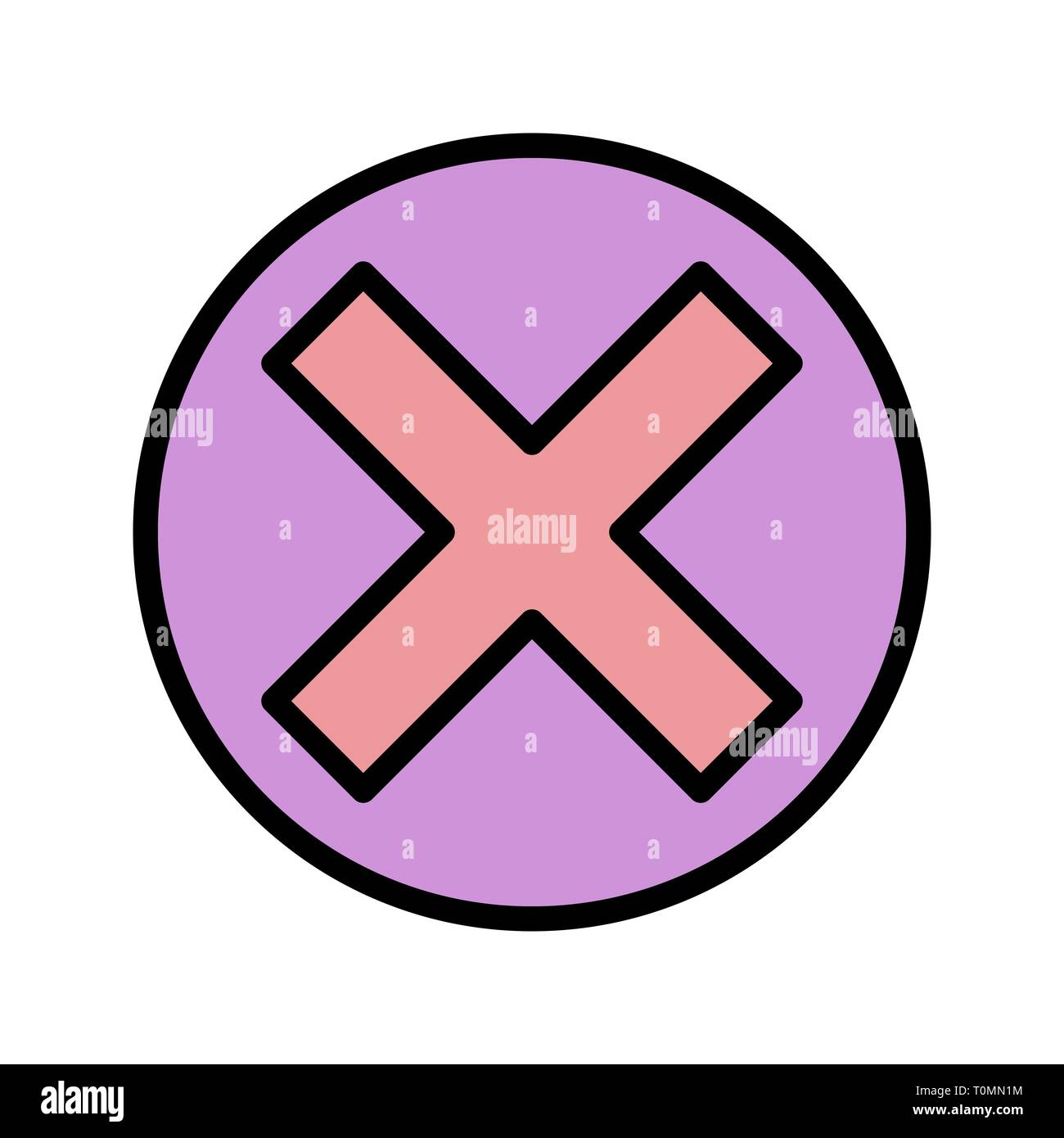 Cancel All Its 2 Cut Out Stock Images & Pictures - Alamy