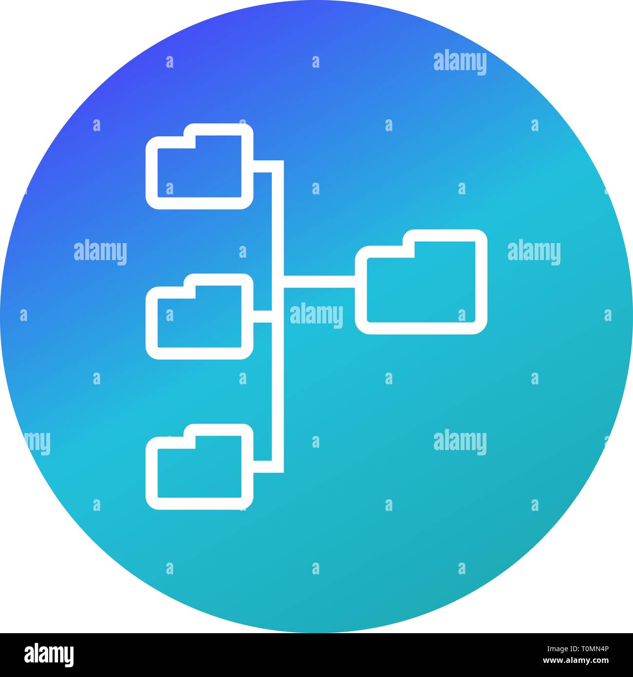 Illustration Directories Icon Stock Photo - Alamy