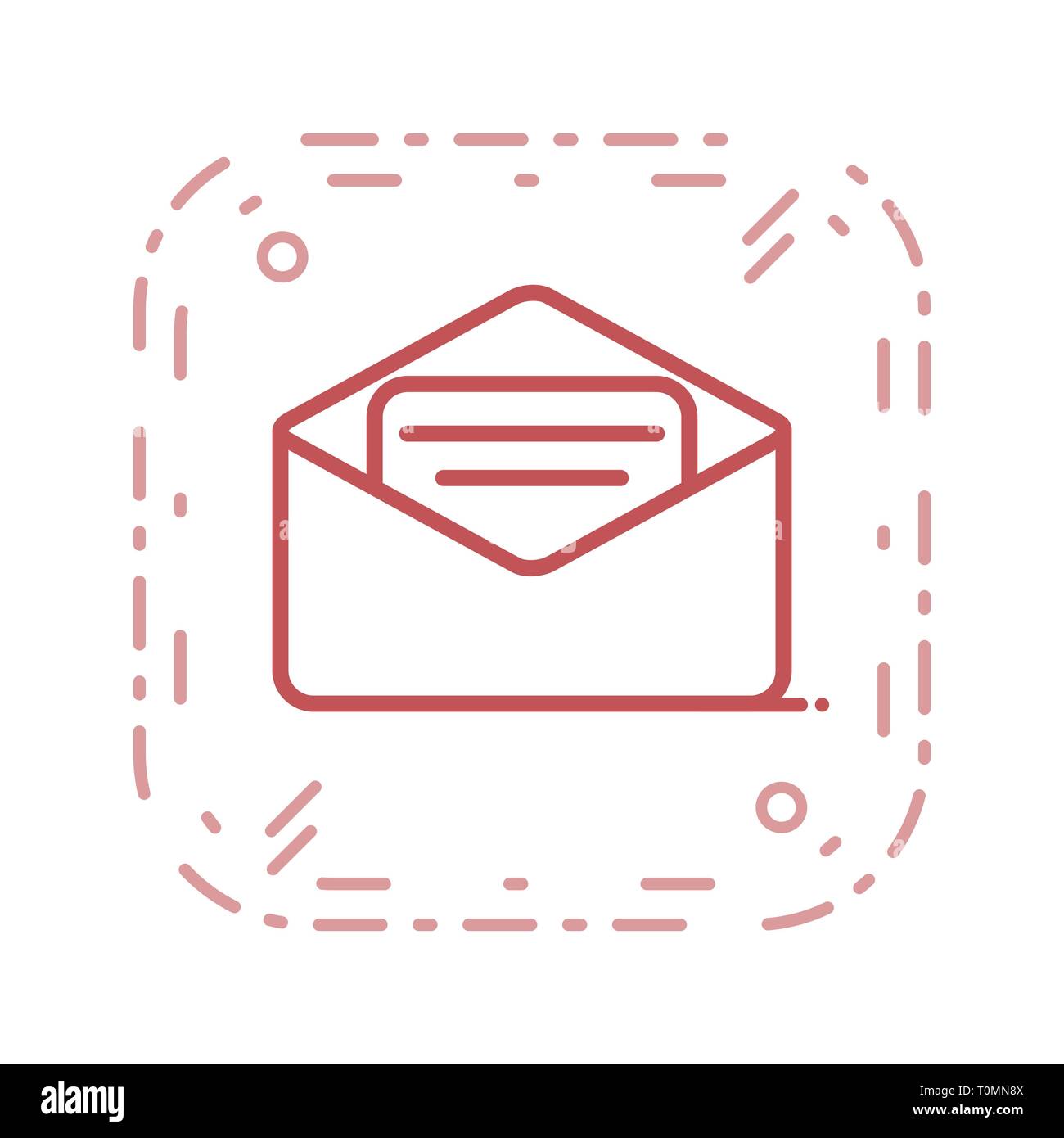 Illustration Email Icon Stock Photo - Alamy