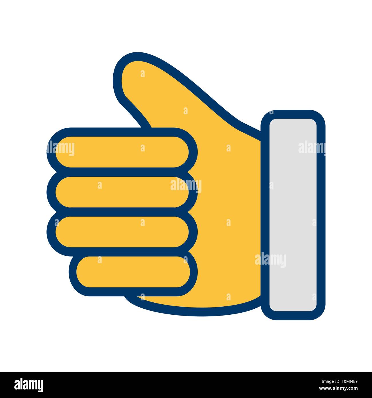 Illustration Like Icon Stock Photo - Alamy